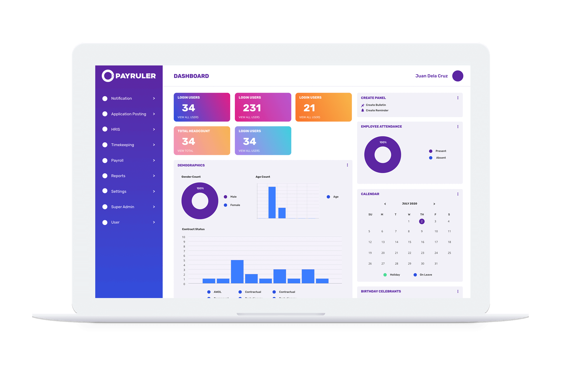 Get a Free Demo | Payruler HRIS & Payroll Software
